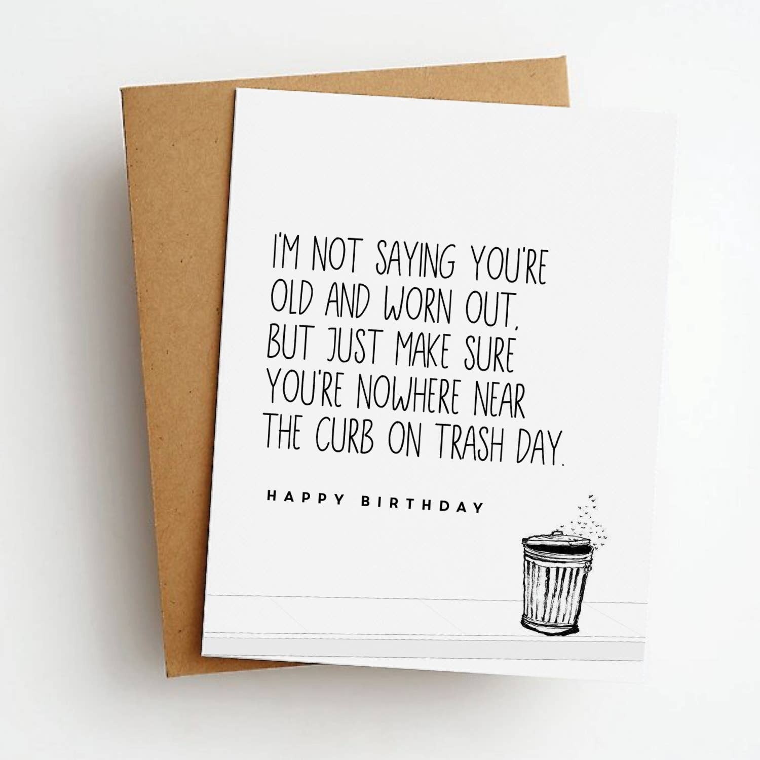 Skel & Co - Trash Day Funny Birthday Greeting Card | LULU CADIEUX: SHOP ...